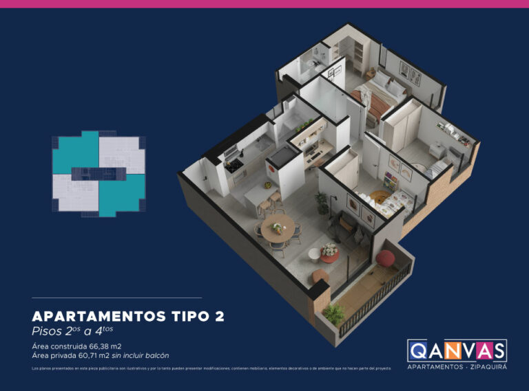 Qanvas - INCOL Apartamentos en Zipaquirá